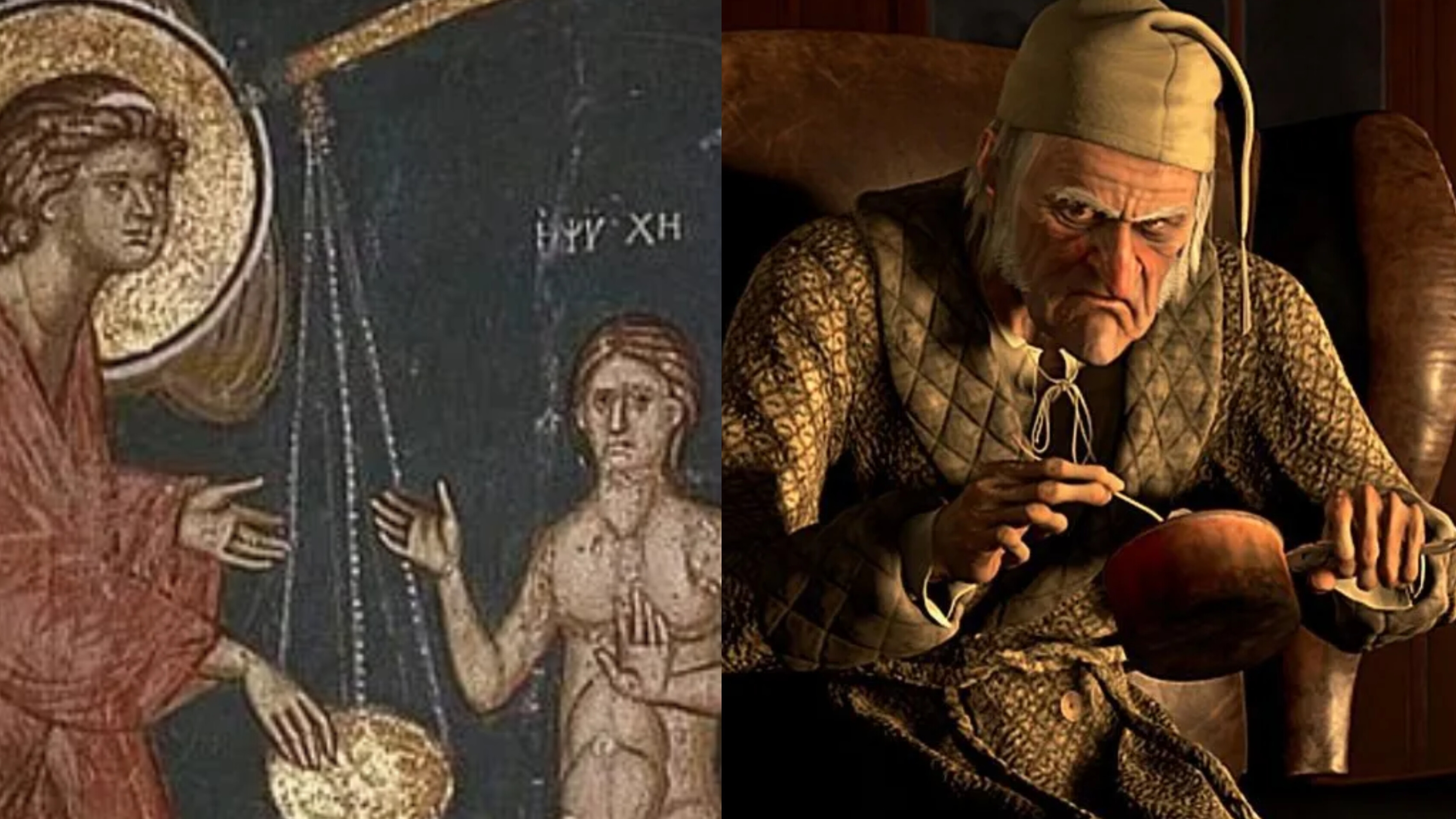 ДВОЕ МОГИЛЬЩИКОВ УВИДЕЛИ СТРАШНЫХ БЕСОВ,ОНИ ВКОЛАЧИВАЛИ МОНЕТЫ В СЕРДЦЕ МЕРТВОГО СКРЯГИ..