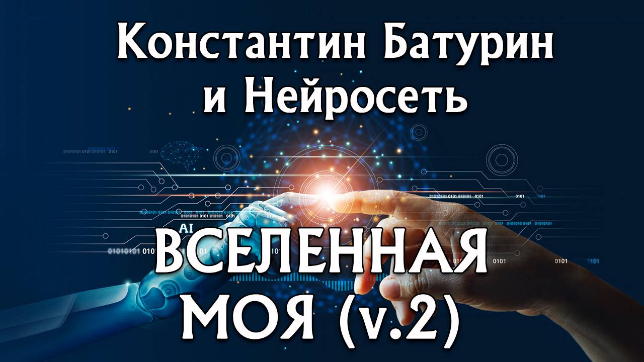 ВСЕЛЕННАЯ МОЯ (v.2) - Константин Батурин и Нейросеть