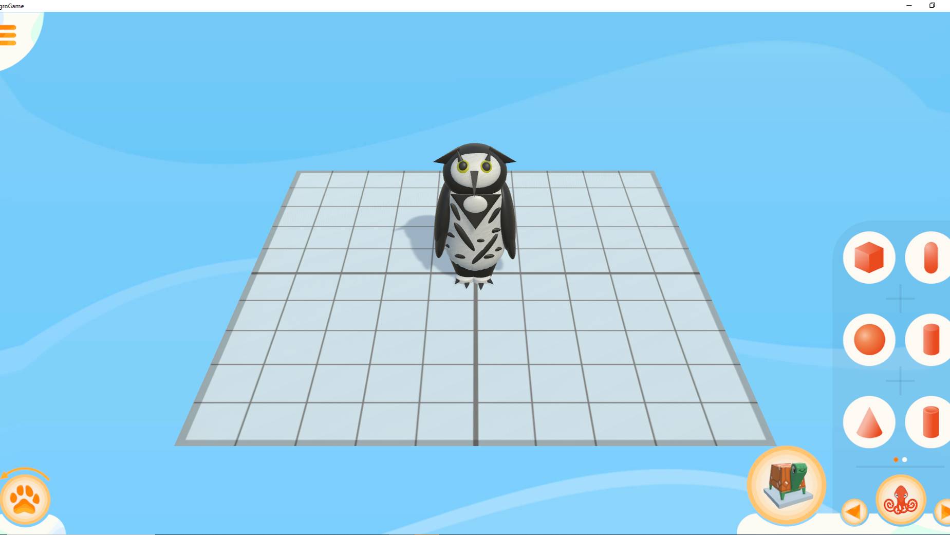 Видеоурок по 3D моделированию по теме “ Филин ” в программе для эвм "LigroGame"