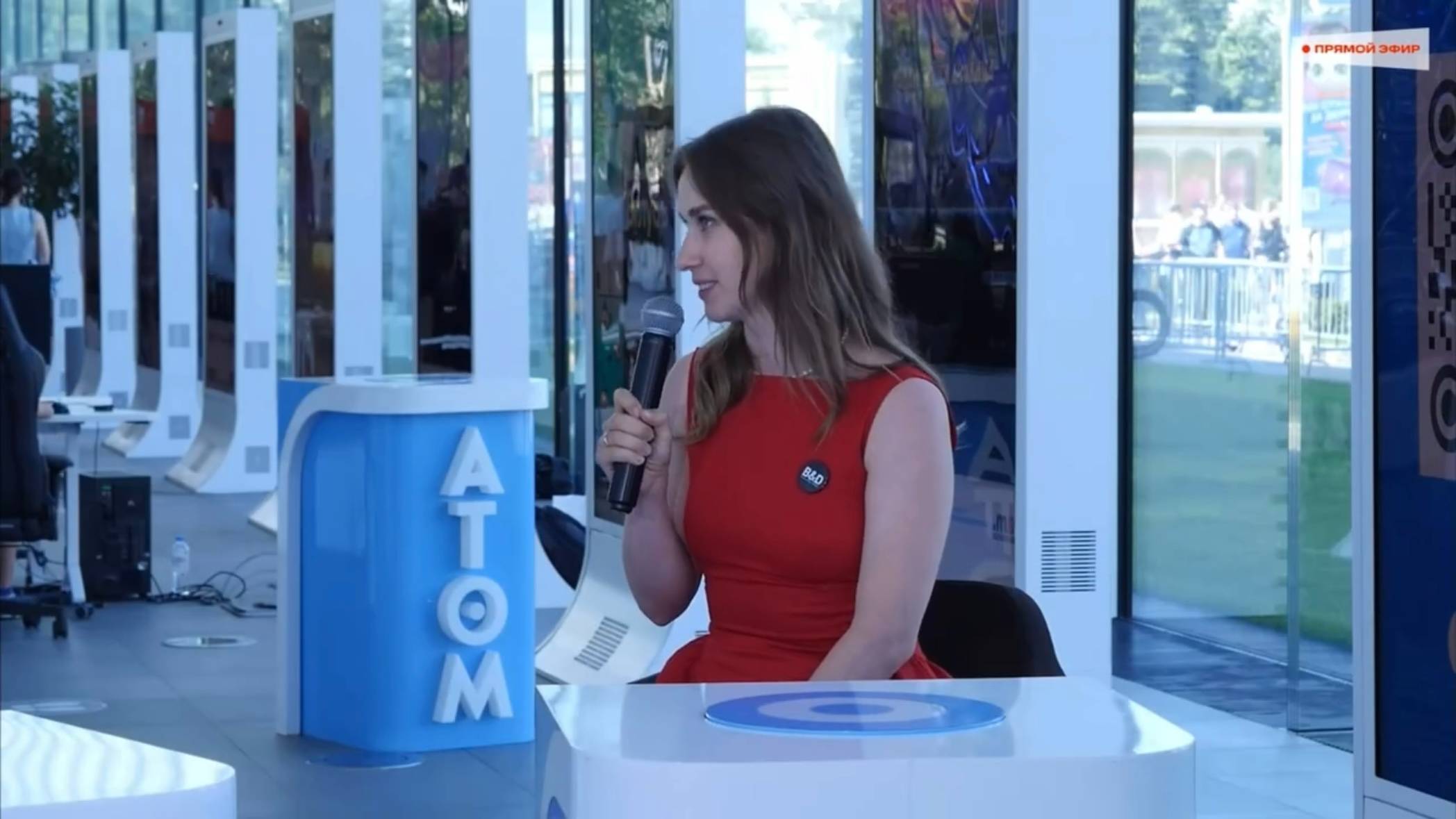 Гейм-дизайн в B&D: интервью телеканала «Триколор ТВ» с Елизаветой Ломайкиной на фестивале «Реактор»