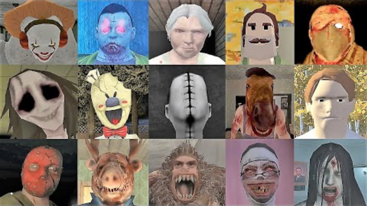 Hide & Caught Battle #7 | Ice Scream 3 Death Park Evil Nun Headhorse Granny Ch 2 Mr Meat & +