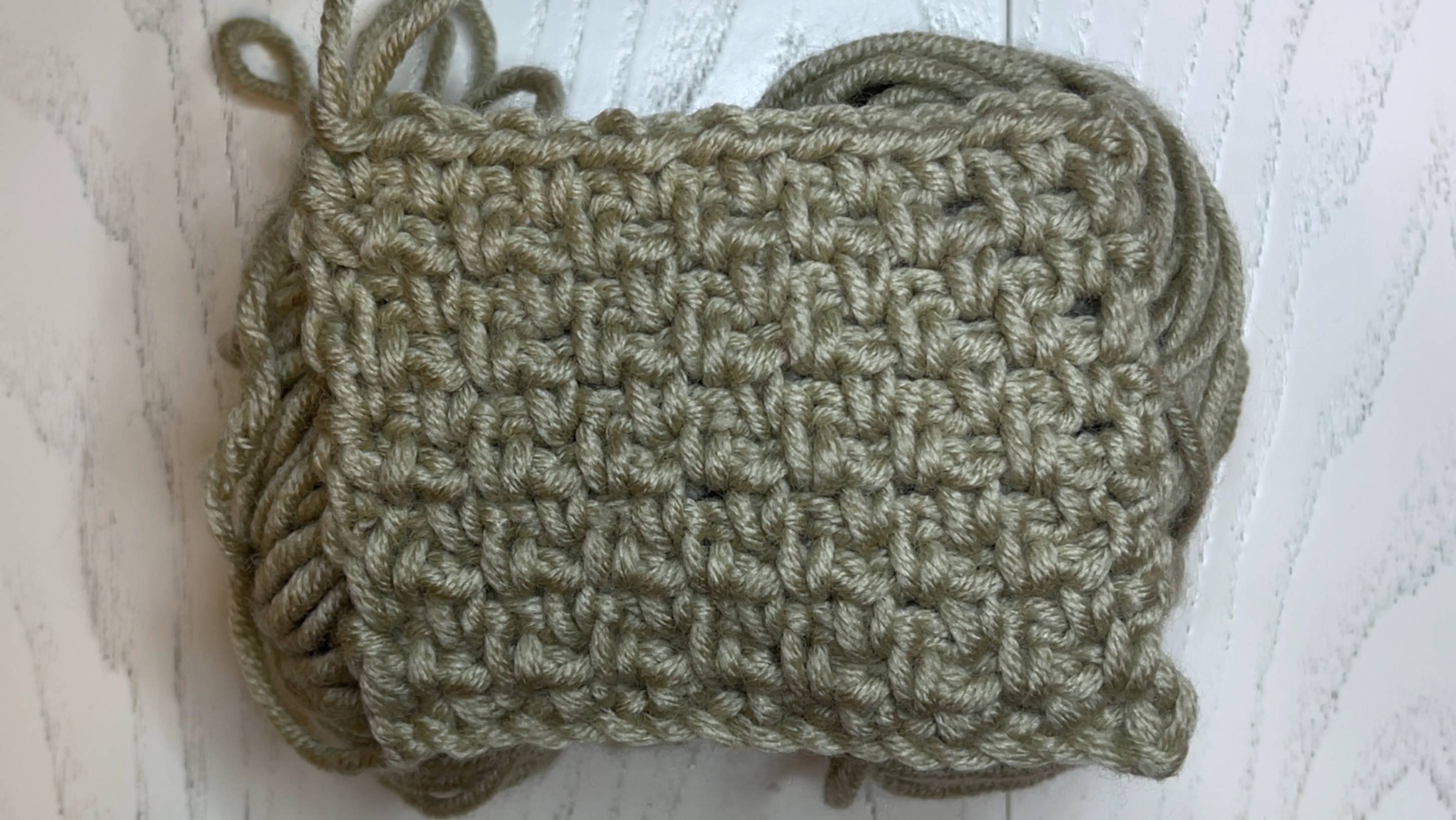 Узор №11 — Плотный Узор «Плетёнка» Крючком | Для Пледов, Подушек и Тёплых Изделий