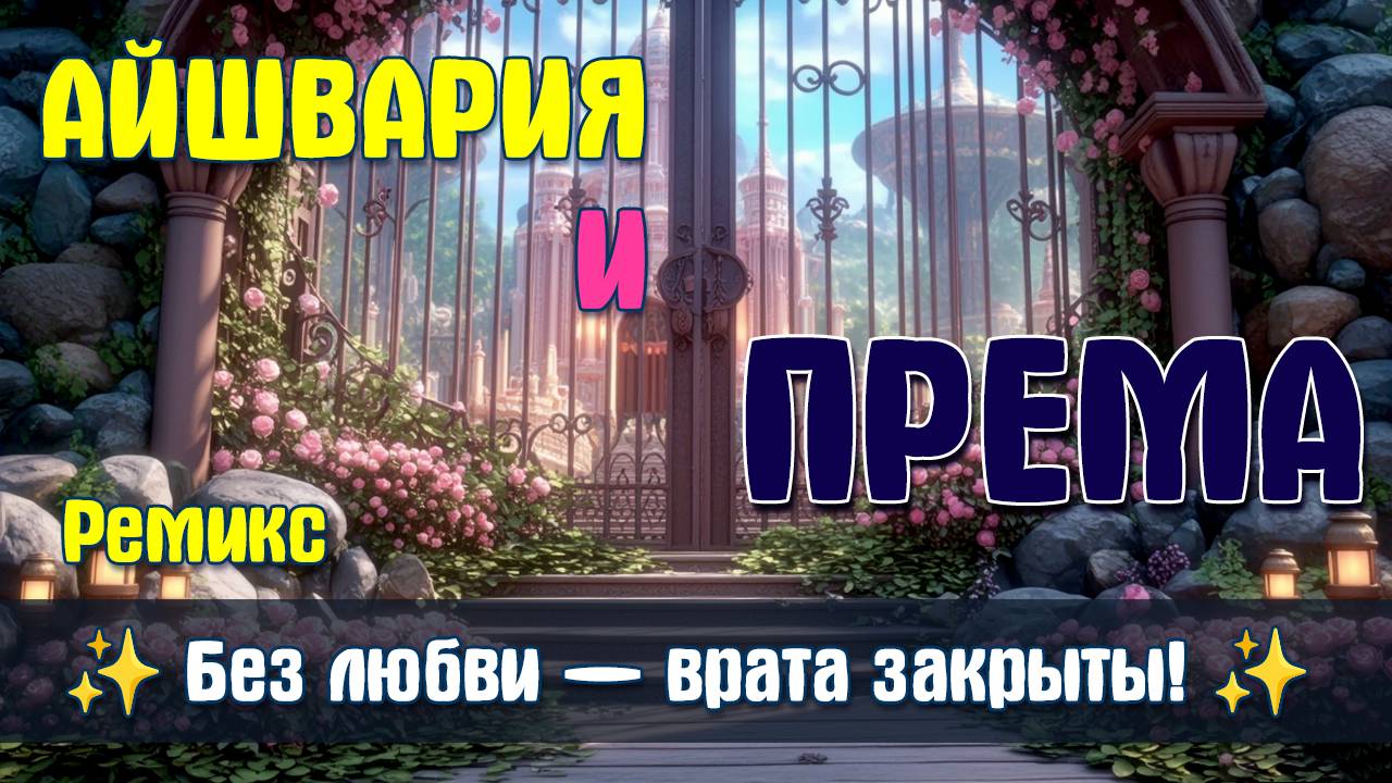 Ашвария и Према — Танец Любви в Сердце Бога: Вдохновляйся Силами Вселенной