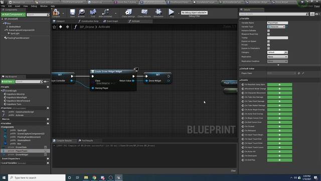 Создание дрона [2/3] в Unreal Engine 4 [автоперевод]