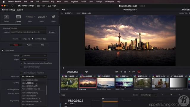 L63_Using_Commercial_Workflow_to_Export_Versions