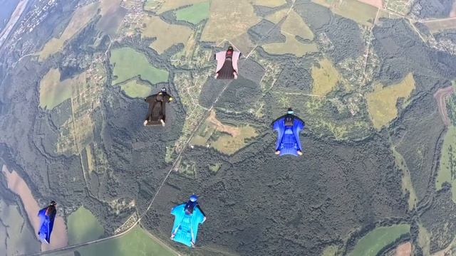 Вингсьют стая. 16.08.2025, ДЗ Пущино