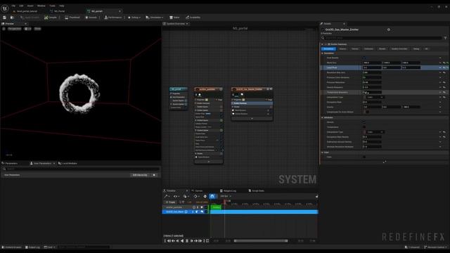 Симуляция дымового портала [Niagara] в Unreal Engine 5 [автоперевод]