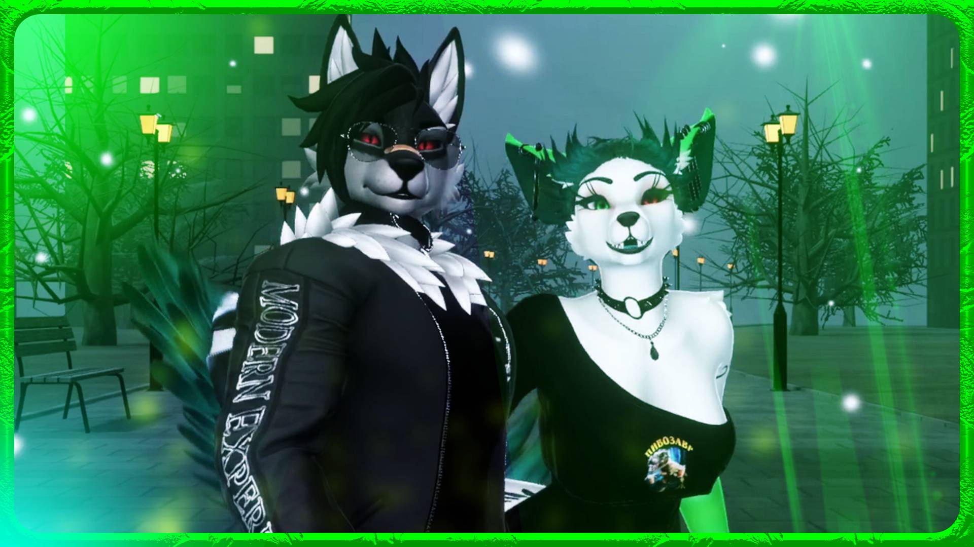 🐺 Роско исполняет【MMD】Crazy Frog