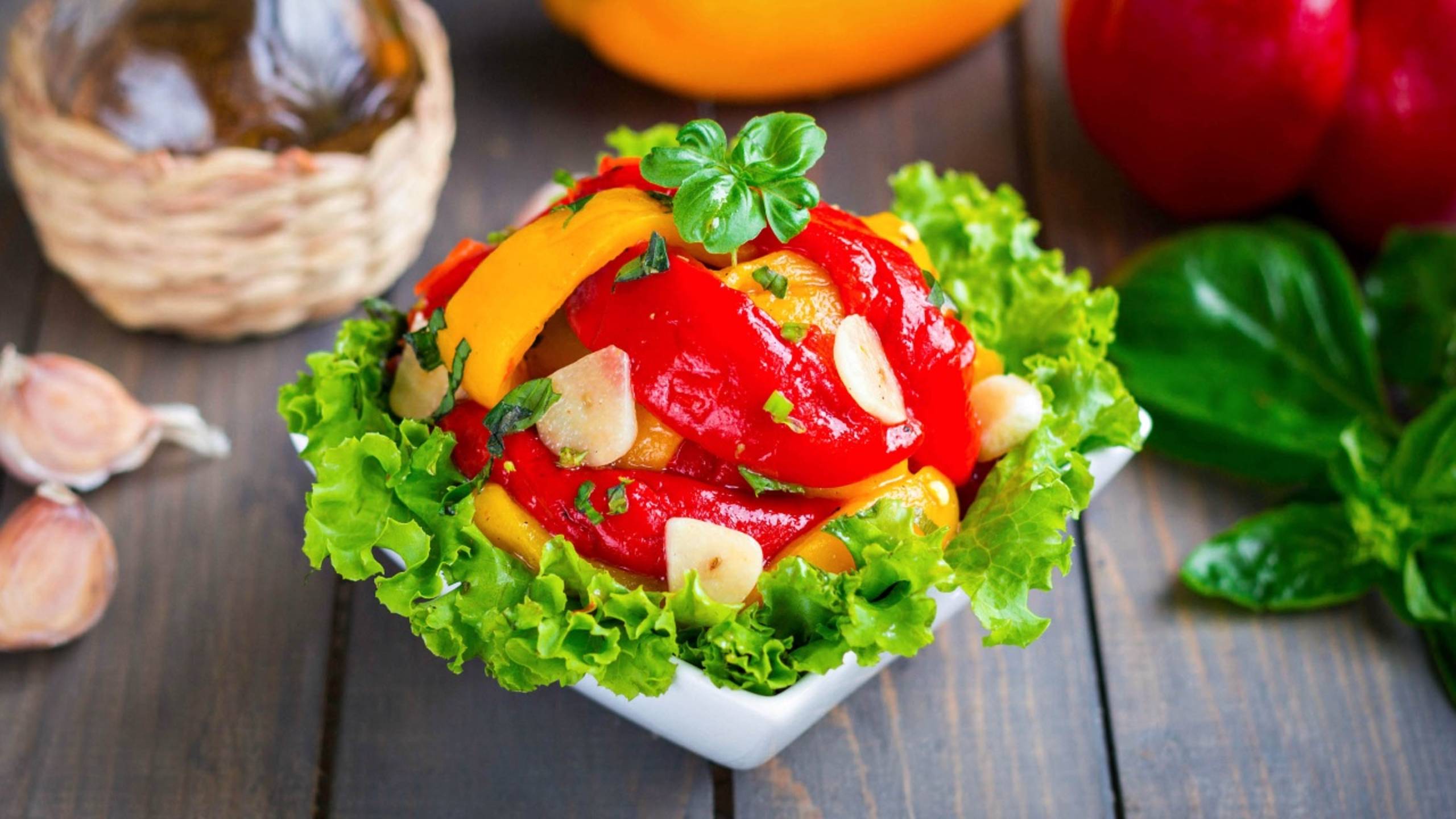 🌶 Маринованный перец быстрого приготовления 2 варианта. Запекаем перец и готовим вкусную закуску!