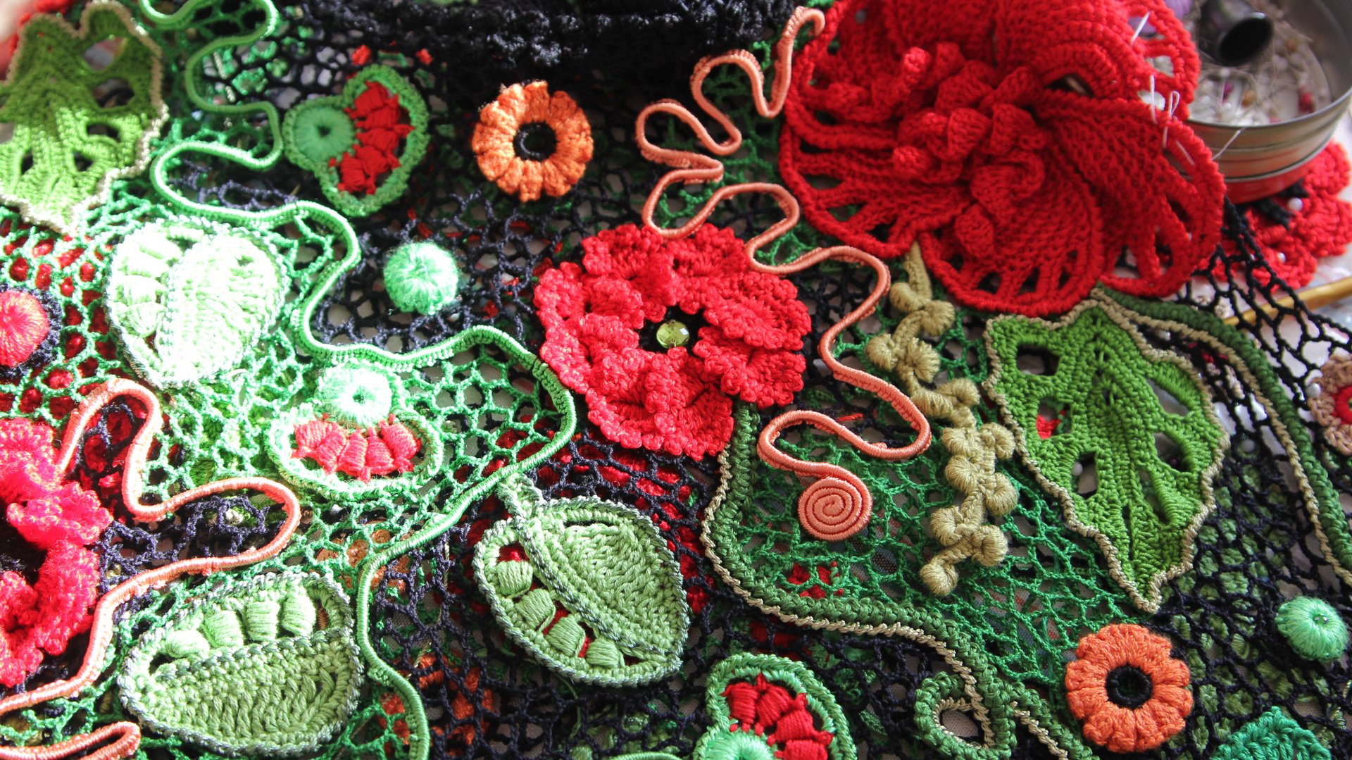 Ирландское кружево - 🌙💥🍀💖Работа над платьем "СОН В ЛЕТНЮЮ НОЧЬ"