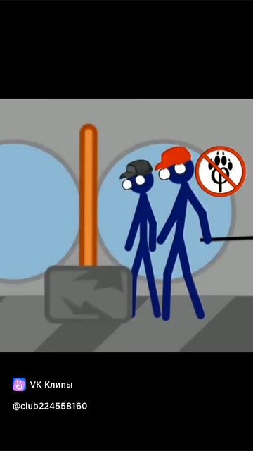 Жми на рычаг v2 Stickman Animation