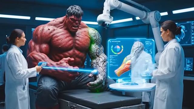 Красного Халка модернизируют для борьбы с Гидрой.