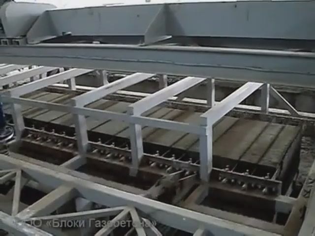 Этот процесс создания газобетонных блоков удивит вас своей точностью!
