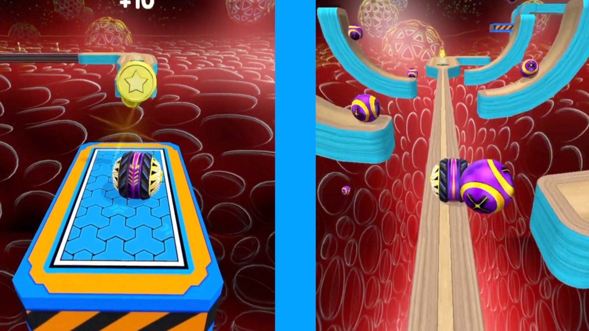 Going balls All Levels Gameplay IOS Android Going Balls level 869 Spin Challenge