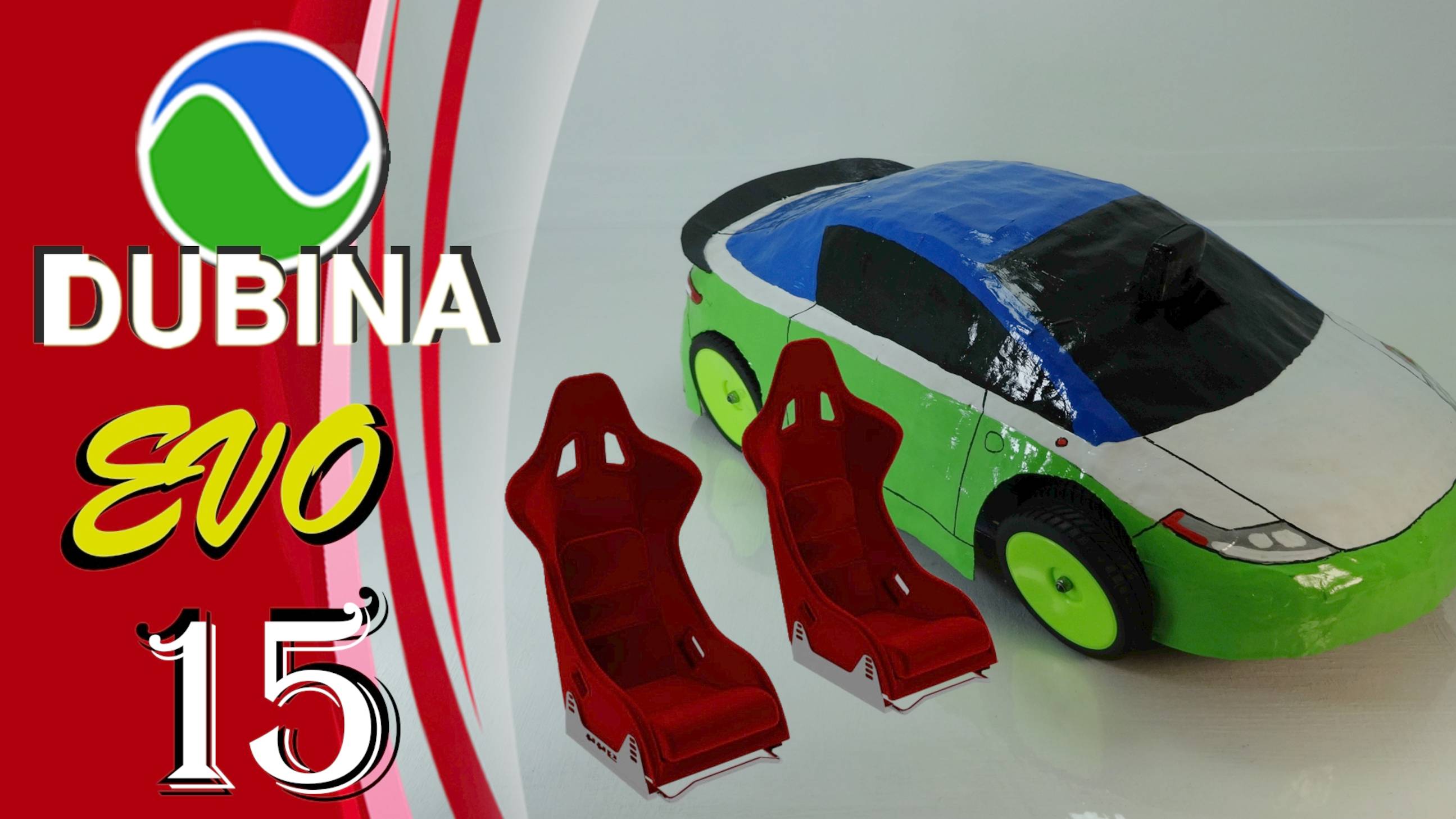 Сидения электрического робокара с искусственным интеллектом Dubina