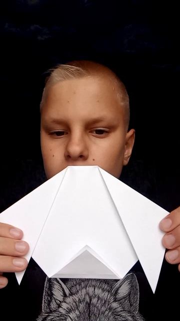 Как сделать собачку из листа а4