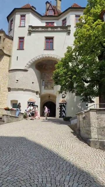 прогулка по замку Зигмаринген