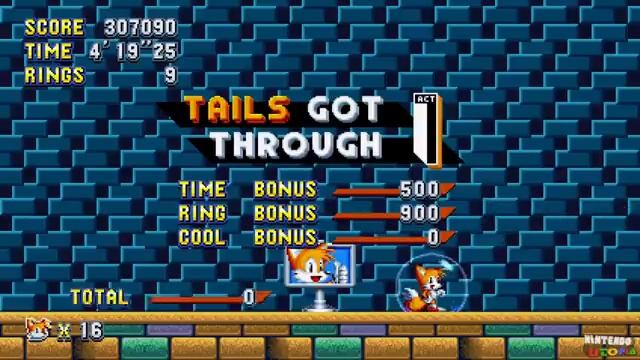 Sonic Mania Plus for Switch ᴴᴰ Full Playthrough 100_ (All Chaos Emeralds, Tails gameplay)