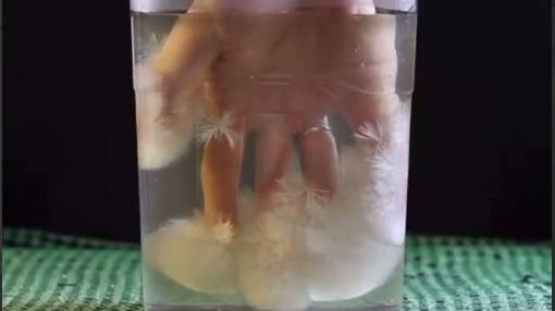 Фокусы. Горячий лёд...