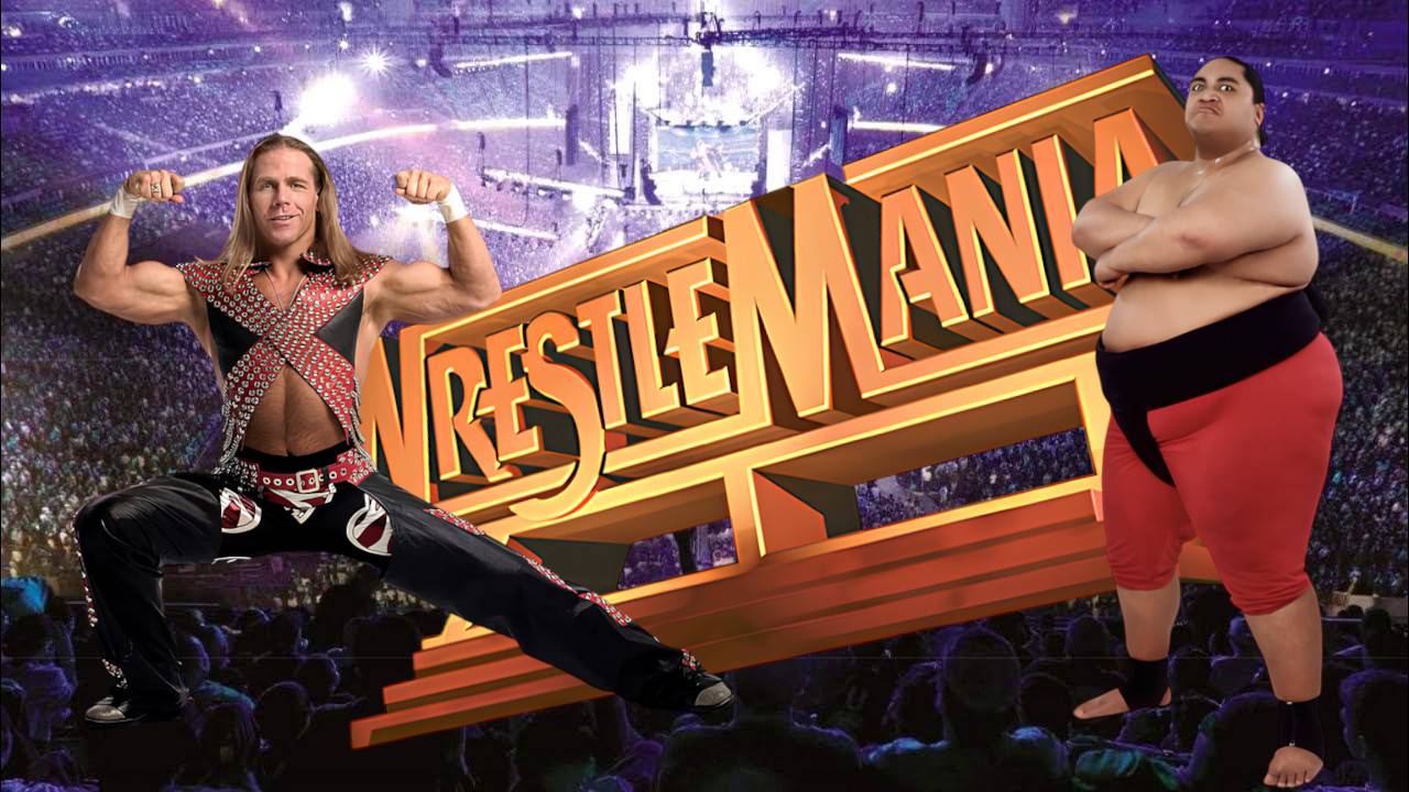 Ёкодзуна и Шон Майклз в борьбе за титул поборят рестлинг элиту. WWF WrestleMania: The Arcade Game.