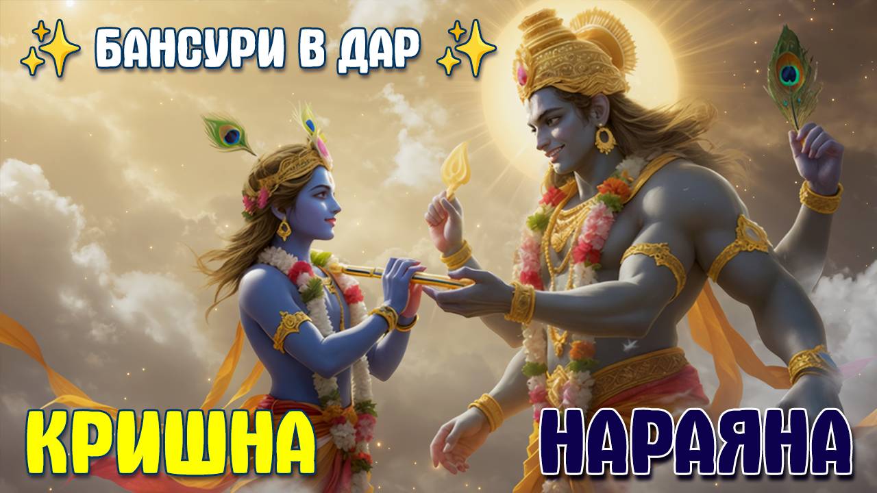 Флейта Нараяны для Кришны: Божий Дар, Который Наполнит Твою Душу Мудростью