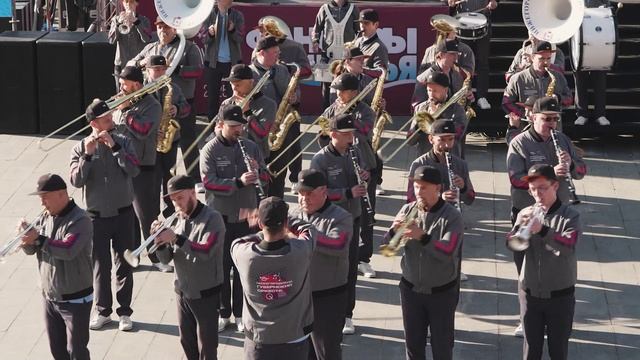 Фанфары Прикамья 2025. Нижегородский губернский оркестр_дефиле