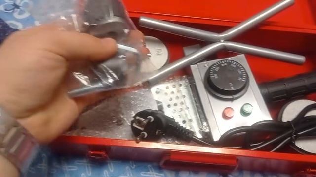 Обзор комплектации аппарата для сварки ПВХ труб Ресанта