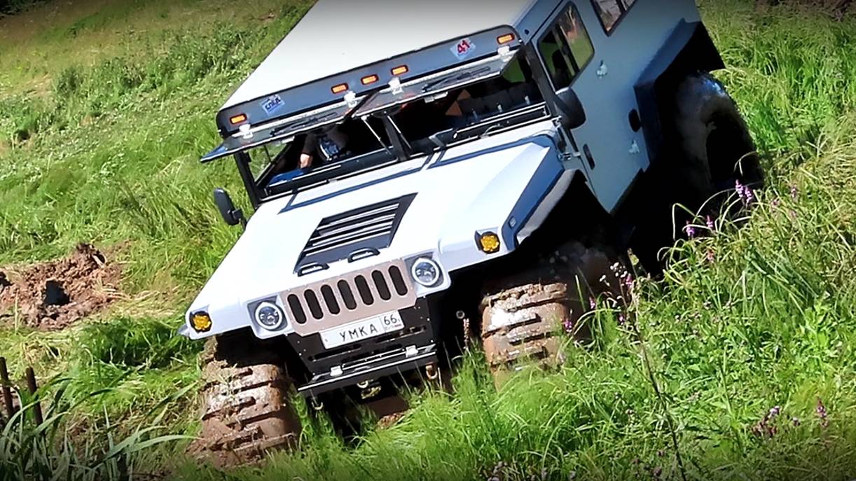 Померялись проходимостью. Вездеходы в Зюкайке