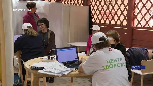 Видеосюжет про акцию ЗдравОсмотр. Источник Якутия 24