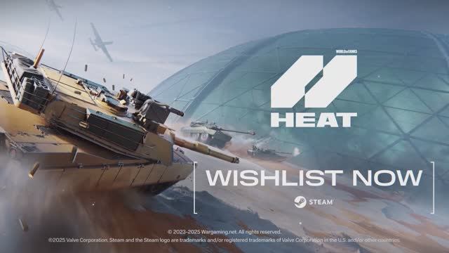 World of Tanks: HEAT | 4K NVIDIA DLSS 4 Трейлер