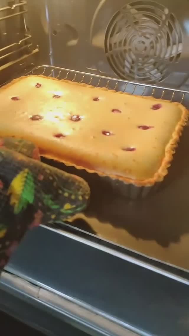 Нежнейший творожный пирог с ягодами 🔥