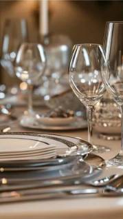 Crockery and cutlery