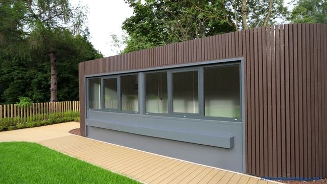 Туалетный модуль "Флоренция" и павильон "Урбан" в парке Сокольники