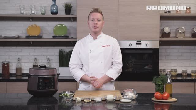 Зразы мясные с яйцом и луком. Рецепт в мультиварке-скороварке REDMOND RMC-PM505