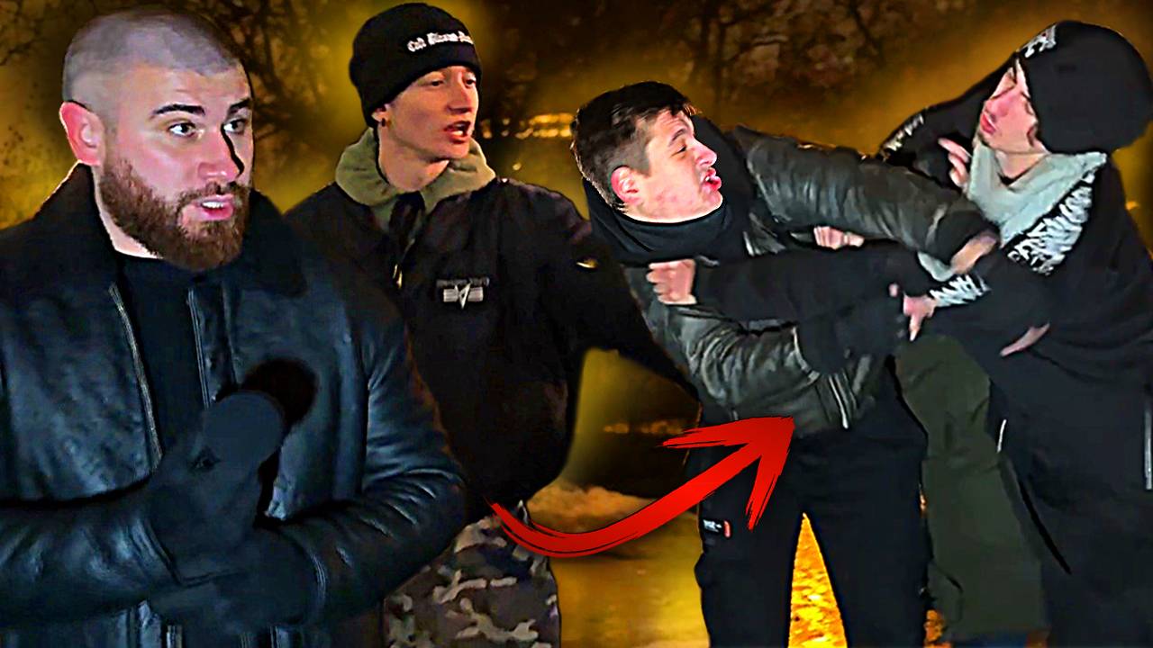 ЛЕВ ПРОТИВ - ДPAKA / PАЗБИЛИ НОС ! Часть 1