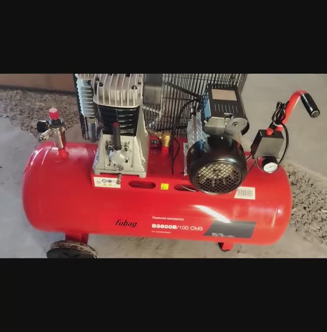 Обзор компрессора FUBAG B360B