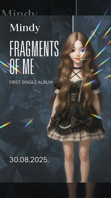 hi, my name is Mindy, the release date of my solo album. 08/30/2025 I hope you will support me with