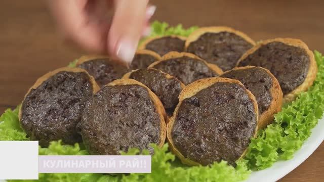 😋Долой тоскливые бутерброды с колбасой! Гренки с печенью – это  находка для гурмана👍