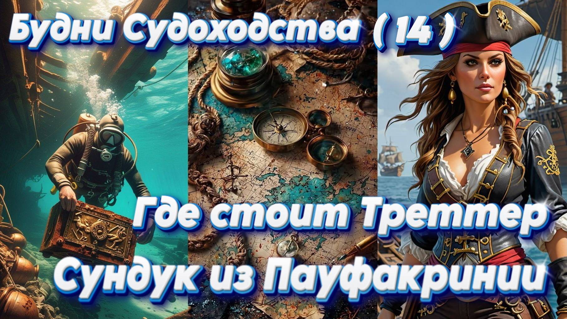 Black Desert. Будни Судоходства (14). Замшелая карта  и Сундук матроса