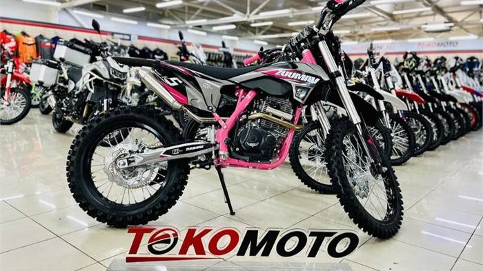 Мотоцикл эндуро ZUUMAV K5 LITE розовый