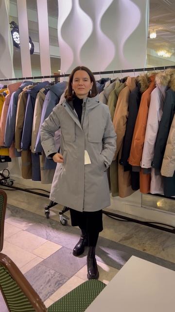 Парка женская SIG 2 NORPPA галька