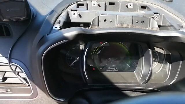 Как снять панель приборов Renault Koleos II 2016-2019