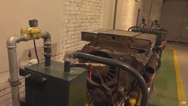 Презентация стенда для испытания ДВС (250 квт.) автотракторной техники.