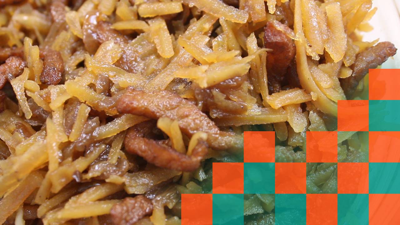 Сахалинский Картофельный Салат с Корейским акцентом