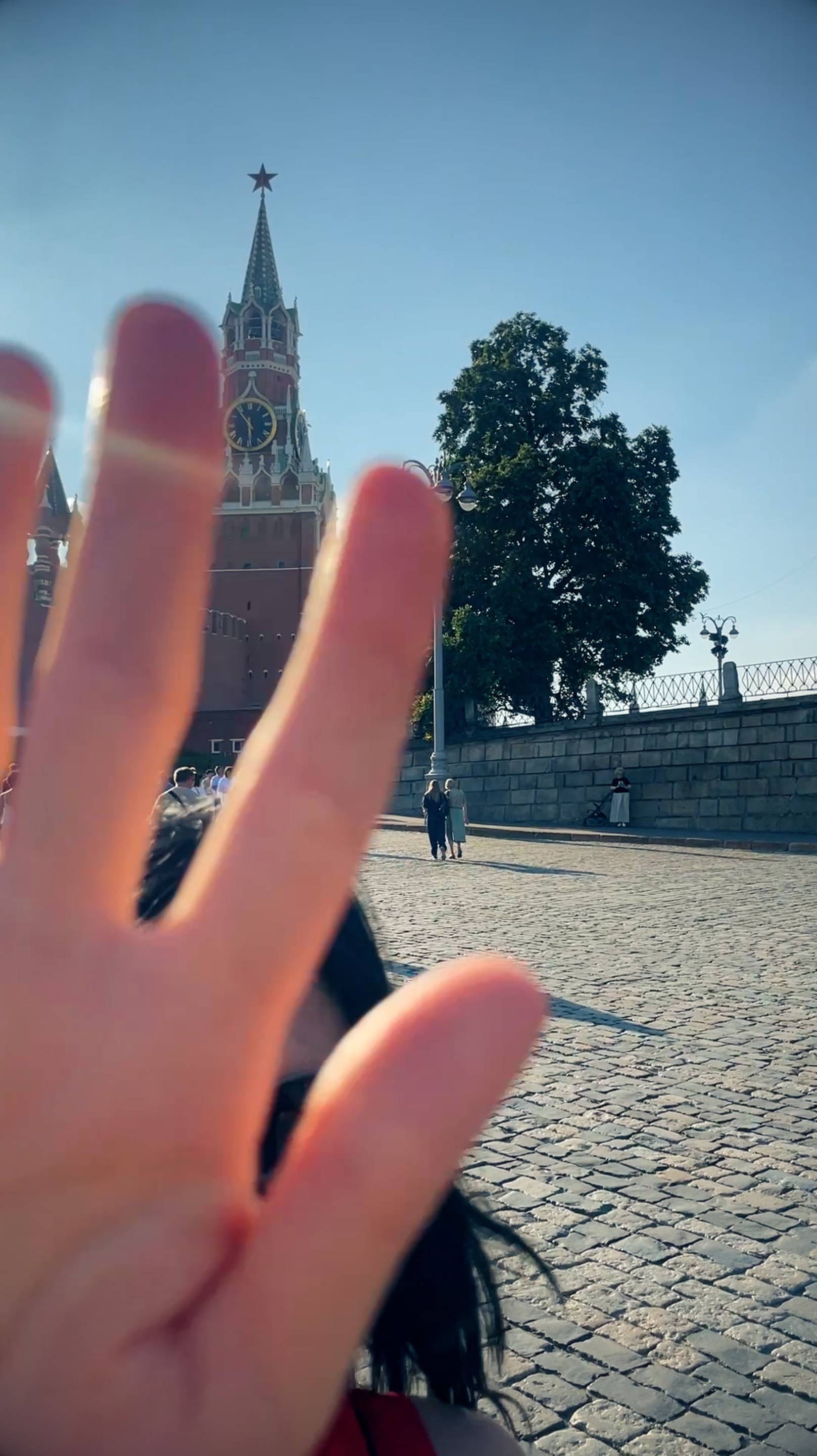 Он преследовал ее от Таганки до Кремля 🤫 #московскаяобласть #москва