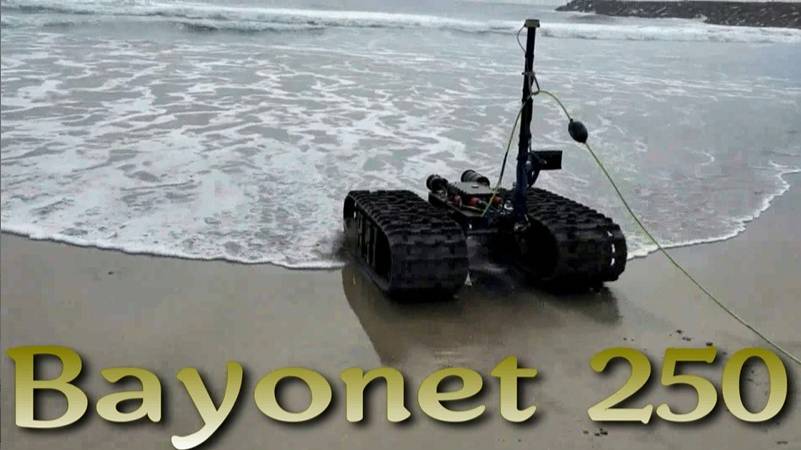 Уникальный робот Bayonet 250 для Корпуса Морской пехоты США принят на вооружение