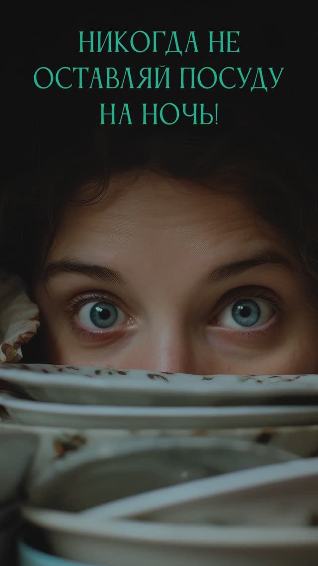 🍽️ ГРЯЗНАЯ ПОСУДА НА НОЧЬ - МАГНИТ ДЛЯ БЕДНОСТИ!