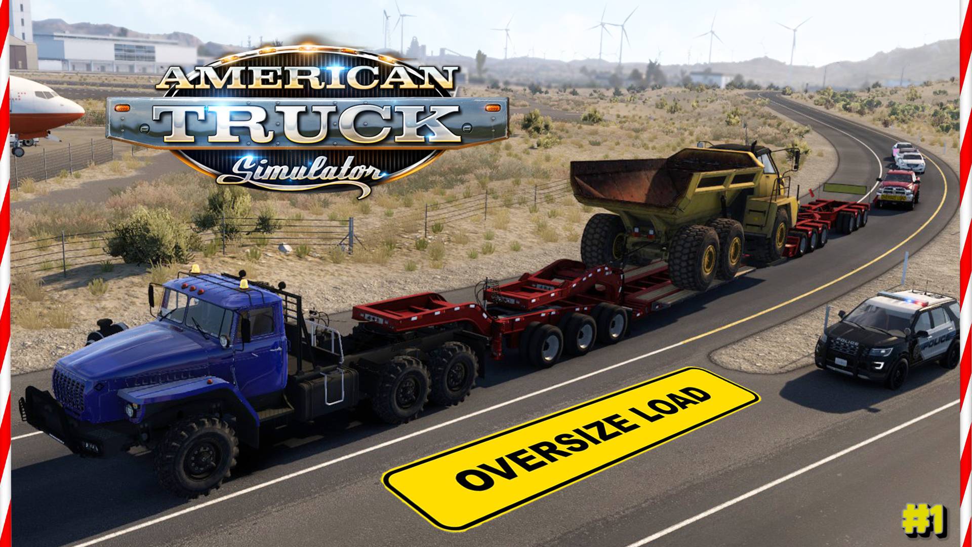 American Truck Simulator | Негабаритный груз #1 | PXN v10pro Direct Drive