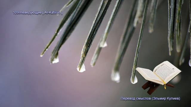 Священной Коран - Смысловой перевод на русский язык (Эльмир Кулиев) - 109. Неверующие (Al-K