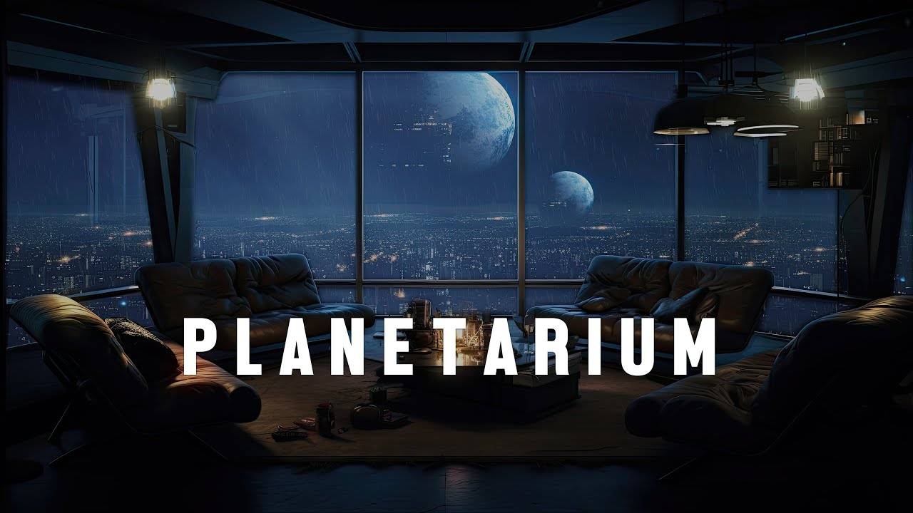 Blade Runner Planetarium - Cyberpunk Ambient Music - Ethereal Sci Fi Music